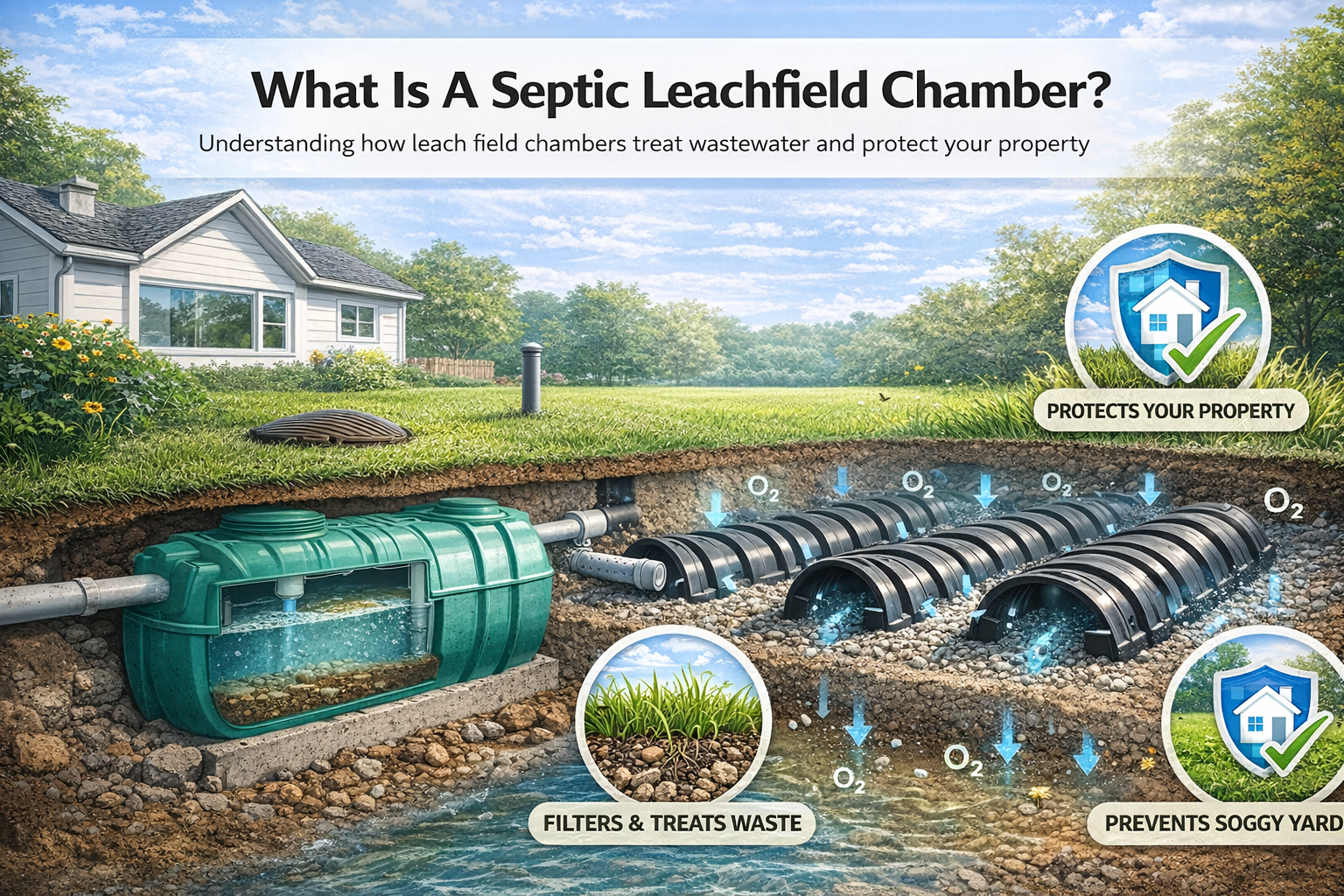 What Is a Septic Leachfield Chamber and How It Works – DoctorPooper.com