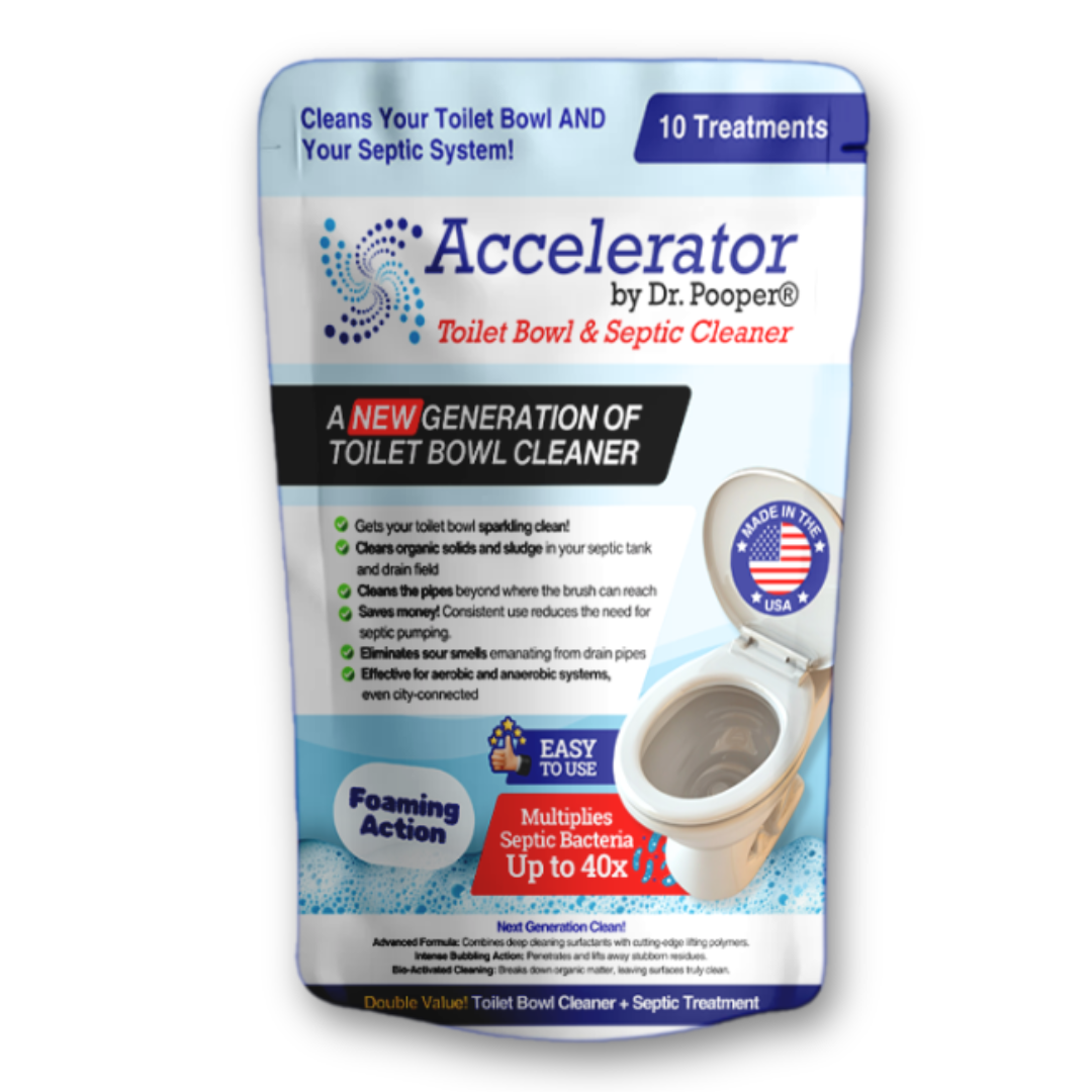 Accelerator by Dr. Pooper – 2-in-1 Toilet Bowl & Septic Cleaner ...