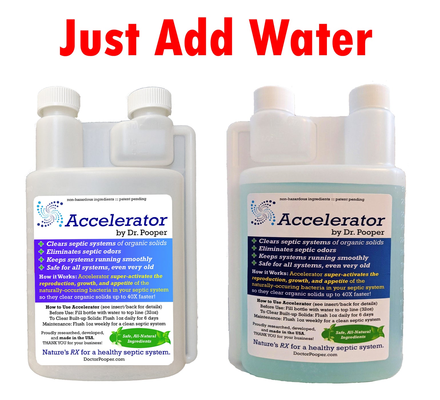 Accelerator by Dr. Pooper – Advanced Septic Tank Cleaner & Maintenance ...